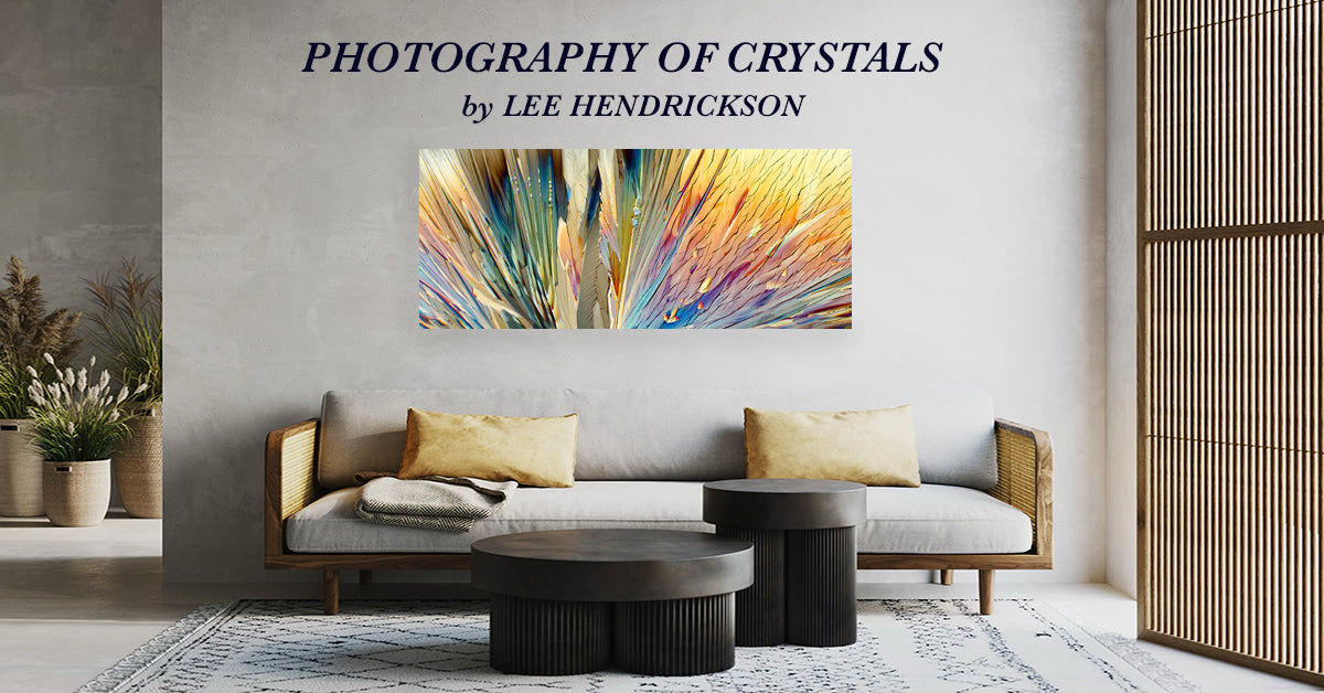 Photography of Crystals by Lee Hendrickson | Microscopic Wine & More